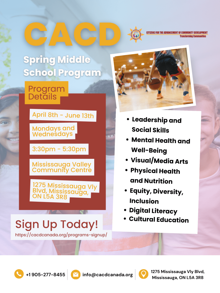 Sign Up For our Program! - Cacd