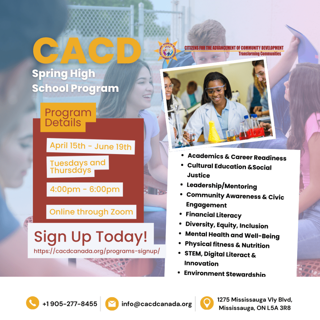 Sign Up For our Program! - Cacd
